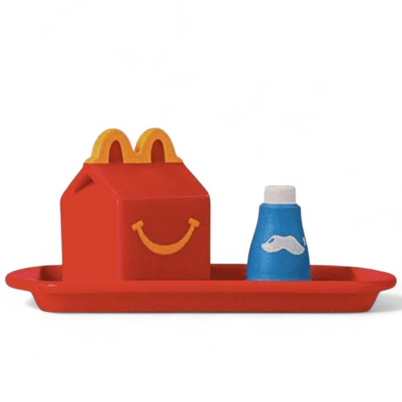 McDonald's | Toys | Lil Mcdonalds Happy Meal Milk Toy Tray Box Drink ...